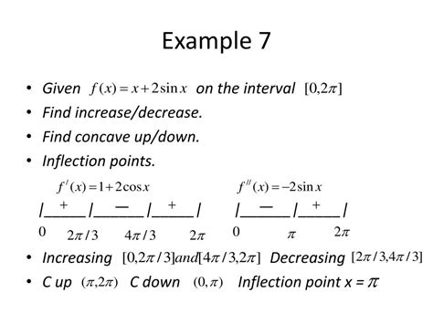 Ppt Increasing Decreasing Functions And Concavity Powerpoint