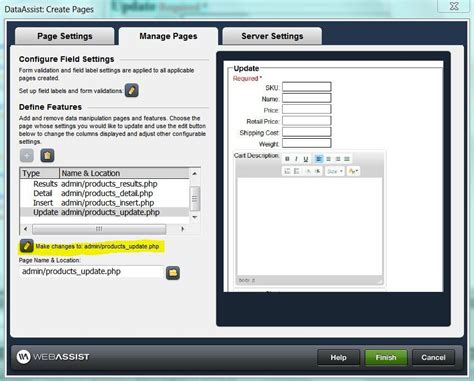 Web development tutorial | Inventory management introduction I | WebAssist
