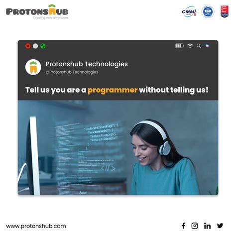 Protonshub Technologies A Cmmi Level 5 Company On Linkedin Programmer Protonshub Technology