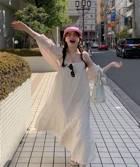 에이비글 Retro 소녀감성 비스킷 나시 레이스 빈티지 포인트 민소매 원피스 레이어드 유넥 스퀘어넥 캉캉 롱원피스