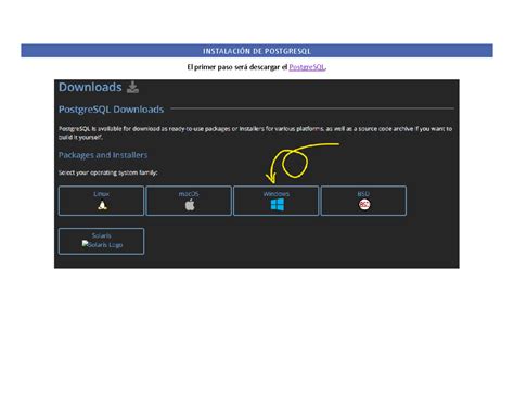 Instalación De Postgre Sql Metodologia Y Modelado InstalaciÓn De