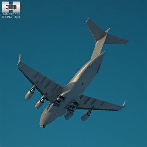 보잉 C 17 글로브 마스터 Iii 3d 모델 199 3ds C4d Fbx Lwo Ma Obj Max
