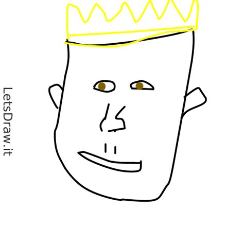 How To Draw King Je6me1g7wpng Letsdrawit