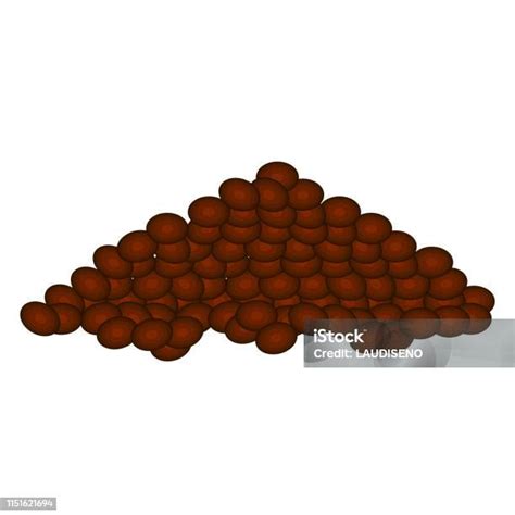 고립 된 볶은 커피 콩 아이콘 이미지 0명에 대한 스톡 벡터 아트 및 기타 이미지 0명 갈색 검은색 Istock