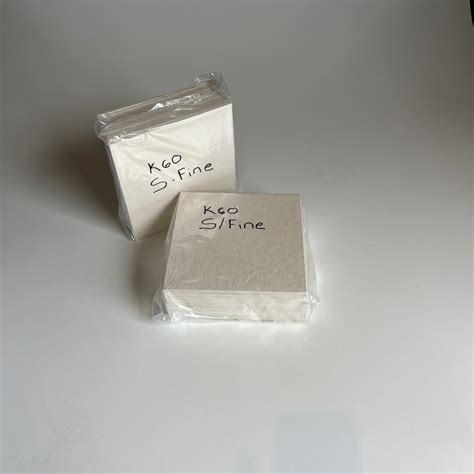 K60 Filter Sheets Sterile F S Smit And Co
