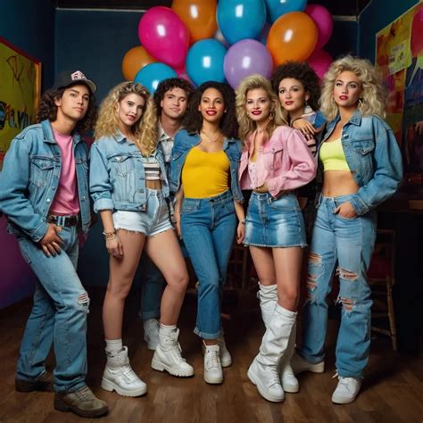 80s Fashion Party Outfits Ideas