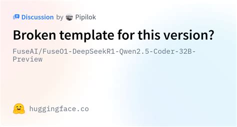 fuseai fuseo1 deepseekr1 qwen2 5 coder 32b preview · broken template