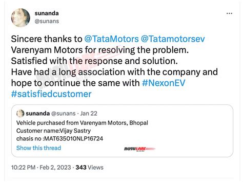 Tata Nexon Ev Delivered With Do Not Dispatch Tag Issue Resolved Update
