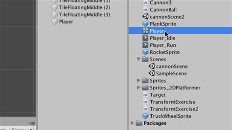 유니티 기초 강의 2디 플랫포머 1 06 Youtube