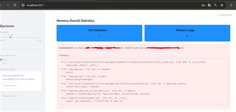 Streamlit Cloud Assert Cap Isopened F{st}failed To Open {s} Deployment Streamlit