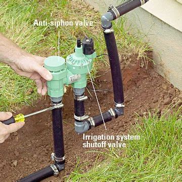 How To Install A DIY Irrigation System Sprinkler System Diy Irrigation System Diy Irrigation