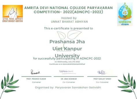 Prashansa Jha On Linkedin Psg Paryavaran Sanrakshan Gatividhi