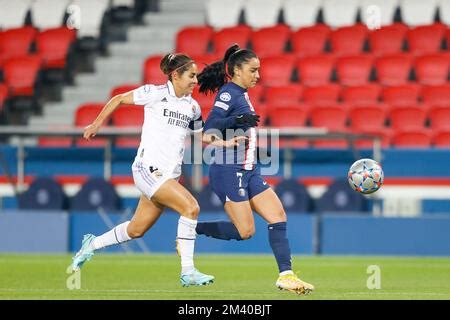 Sakina Karchaoui And Kadidiatou Diani Of Psg Celebrate A Goal During