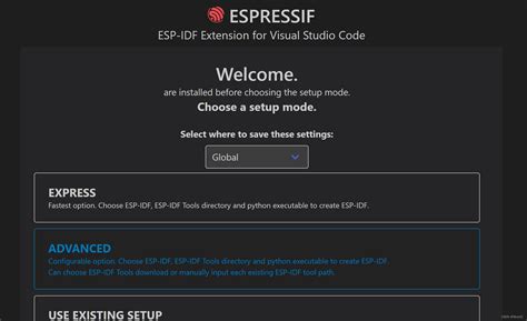 esp32学习——通过vscode使用espressif开发环境配置 esp32 espressif csdn博客
