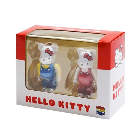 Hello Kitty Bearbrick And Nyabrick 2 Pack