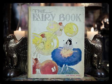 1923 Fairy Tale Book Very Rare Cinderella Red Riding Hood Antique Vintage Beautiful Art