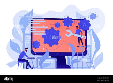 Back End Development It Concept Vector Illustration Stock Vector Image