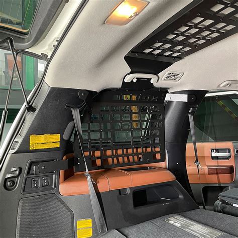 Molle Panel Storage Shelf For Toyota Sequoia 2008 2022