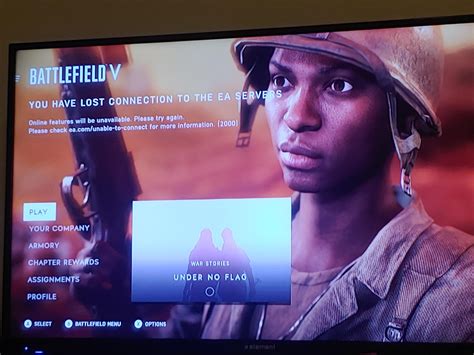 are the servers broken r battlefieldv