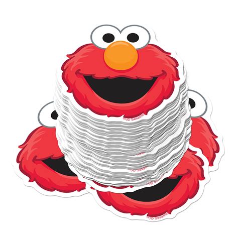 Elmo Face Coloring Sheet [2025]
