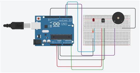 Arduino Temperature Warning System Madras Academy