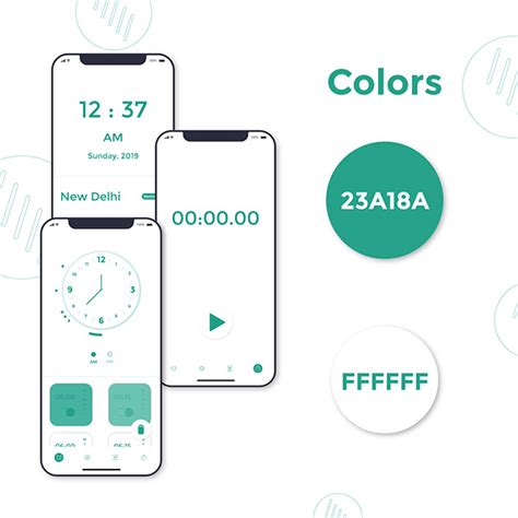 App Redesign UI UX CLOCK APP On Behance