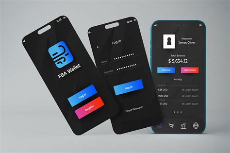 Wallet App Ui Design By Ahsan Raza On Dribbble