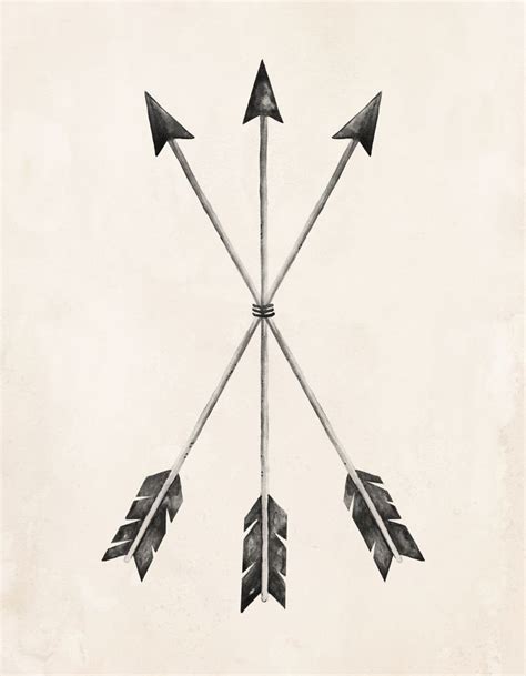 ARROWS Art Print By Kelli Murray X Small Arrow Tattoos Arrow Art Babe Tattoos