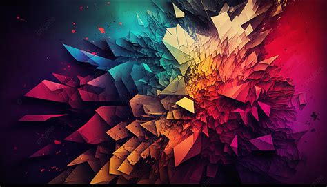 추상 화려한 배경입니다 색깔 요약 기하 배경 일러스트 및 사진 무료 다운로드 Pngtree