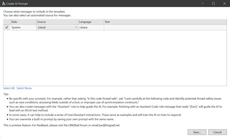 Linqpad Ai Assistant Preview Feedback Needed Page 2 — Linqpad