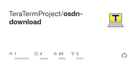 GitHub TeraTermProject Osdn Download