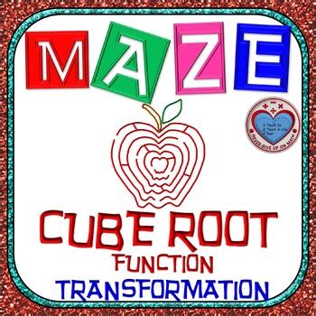Maze Cube Root Functions Transformation By Never Give Up On Math