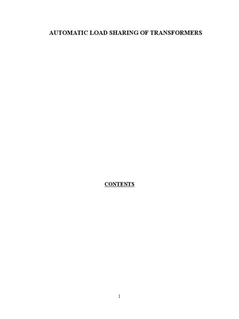 Automatic Load Sharing Transformer Pdf Microcontroller Random