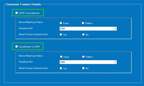 Integration Preferences For Customers Products And Transactions Sync Between Dynamics 365crm