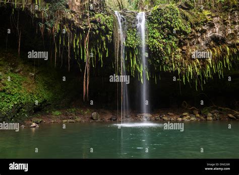 The Beautiful And Magical Twin Falls Along The Road To Hana In Maui