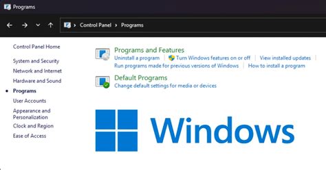 How To Uninstall Programs On Windows Via Control Panel Step By Step