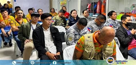 Iloilo Pdrrmo Strengthens Disaster Response Coordination Through Eoc Simulation Exercise