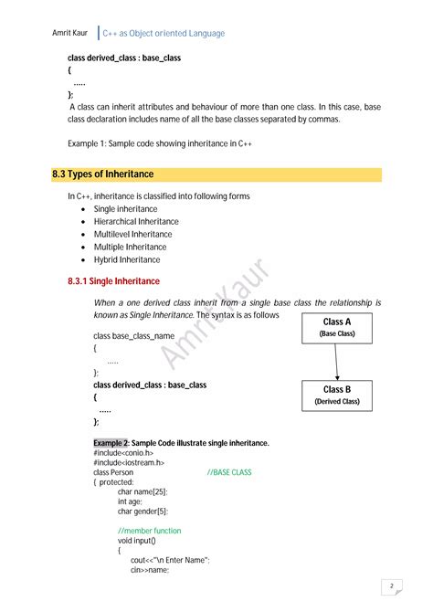 Chapter 8 Inheritance Pdf