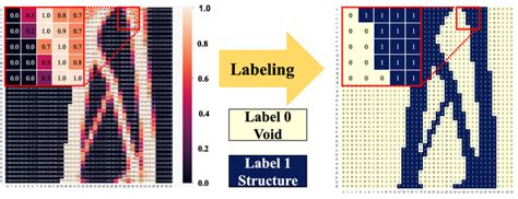 Actual Mapping Process To Generate The Labeled Density Distribution