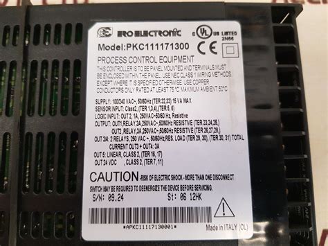 Ero Electronic Pkc111171300 Process Control Equipment
