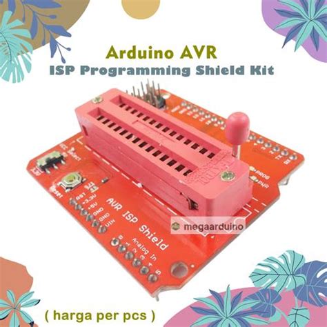 Jual Arduino Avr Isp Programming Shield Kit Kota Semarang Mega Arduino Tokopedia