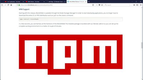 Nodejs Package Manager Npm And Blend4web Using Building Blocks To Make Apps Very Important
