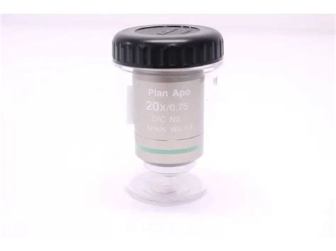Nikon Plan Apo 20x 0 75 1 0 Wd Microscope Objective Dic N2 Av