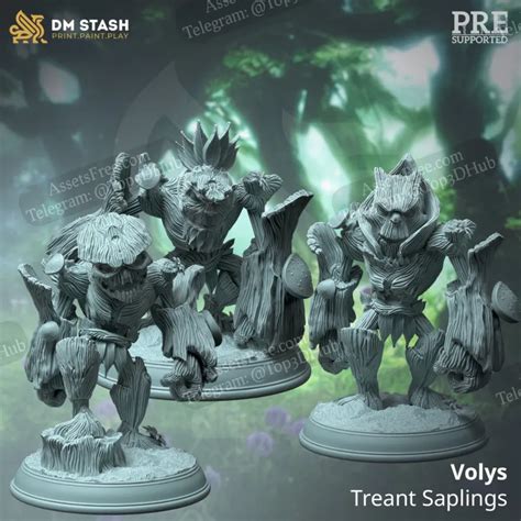 Volys Treant Saplings Free High Quality Models