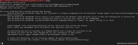 Linux系统下MongoDB安装教程_没有mongo shell-CSDN博客