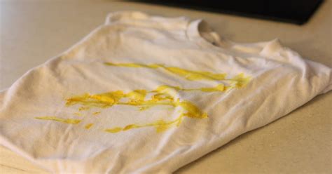 Remove All Stains Com How To Remove Mustard Stains From Cotton