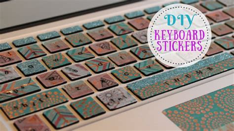 Diy Laptop Keyboard Stickers