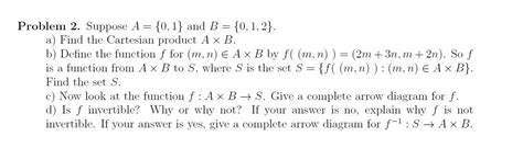 Solved Problem Suppose A And B A Find The Chegg Com