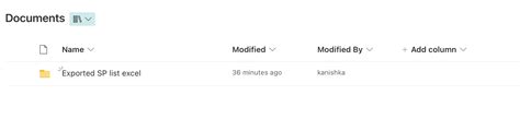 how to export sharepoint list items to excel using power automate and