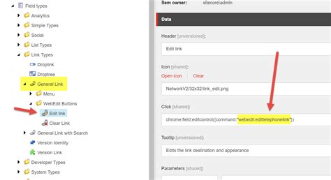 Fieldtype Adding A Telephone Link Hreftel To The General Link